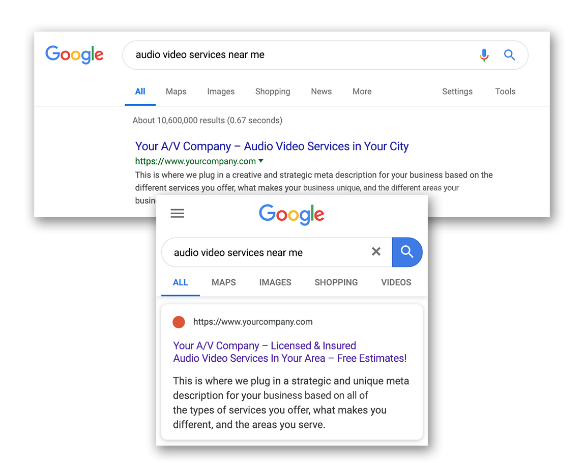 Audio Visual Marketing, Audio Visual SEO, Audio Visual Web Design ...